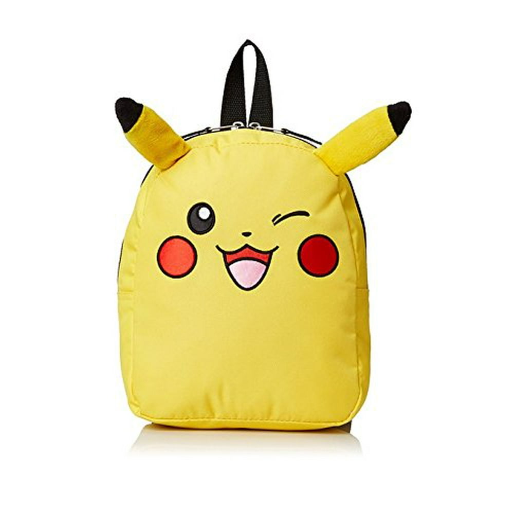 Pokémon - Mini Backpack - - Pikachu Face 10 School Bag New 839700 ...