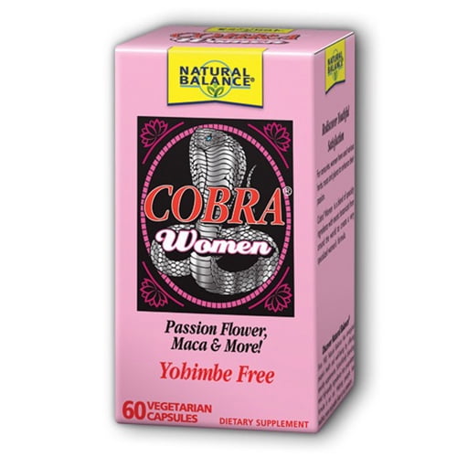 Suplemento Natural Balance Cobra Women 60 cápsulas | Walmart en línea