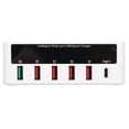 USB Fast Charging Station Wireless Multi Port 6 Ports 50W USB Fast ...