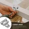 LEORX 2Pcs Autoclosing Cabinet Door Hinges with Soft Close Mechanism ...