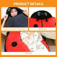 Wearable Ladybug Pillow, Ladybug Pillow Cute Warm Wearable Ladybug Doll ...