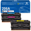 W9024MC Toner Cartridge Black (with New Chip) Replacement for HP ...