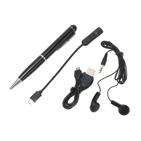 PenRecorderPro SL100 Digital Pocket Voice Recorder Pen, Handheld Mini ...