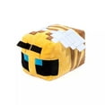 Mojang Minecraft Bee Plush Cuddle Pillow Buddy, Soft Microfiber, Yellow ...