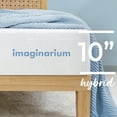 Imaginarium King Size 10" Hybrid Memory Foam & Coils Mattress with ...