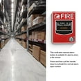 Kritne Fire Alarm Button, Manual Call Point, 9-28VDC Multiple Wire ...