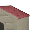Rimax ECO Resin Dog House for Medium and Large Breeds, Taupe, 36"W ...