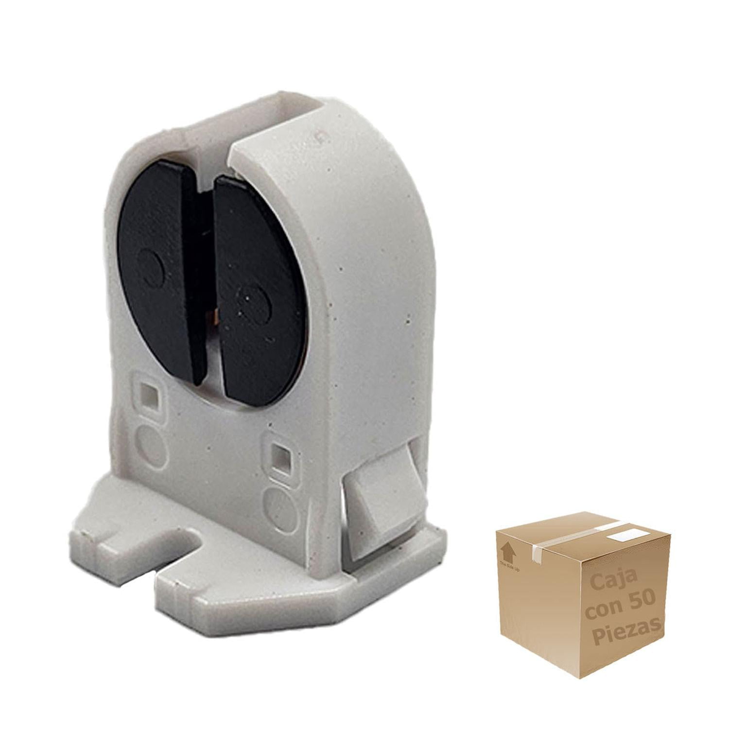 50 Pzs Portalampara Para Tubo T8 660W Fluorescente blanco 660w ...