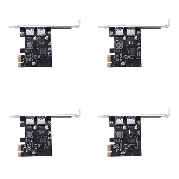 Adaptador Pci Express Tarjeta Expansión Pci E X1 2 Puertos Usb 3 0 Para