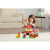 LeapFrog LeapBuilders Interactive Building Blocks Toy, Animal Farm ...