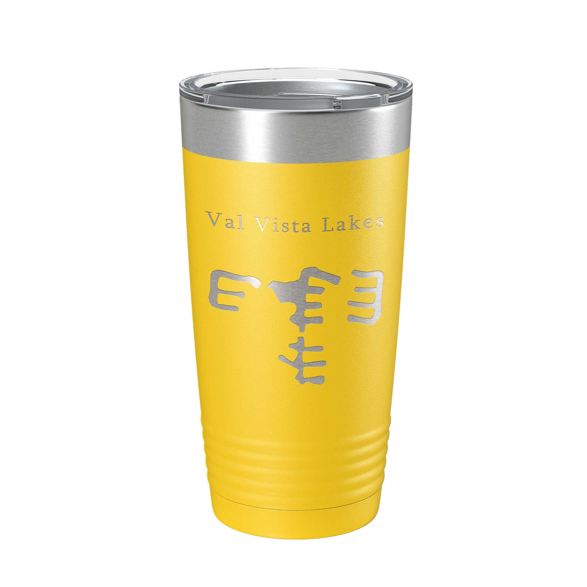 Val Vista Lakes Map Tumbler Travel Mug Insulated Laser Engraved Coffee ...