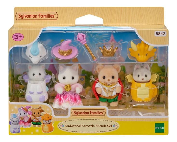 SYLVANIAN FAMILIES- FANTASTICAL FAIRY TALE FRIENDS- SET DE FANTASTICAS ...