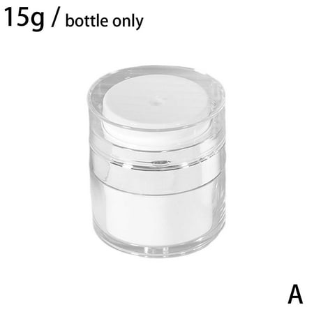 15g/30g/50g Push Type Airless Empty Bottle Acrylic Press Cans Bottle ...