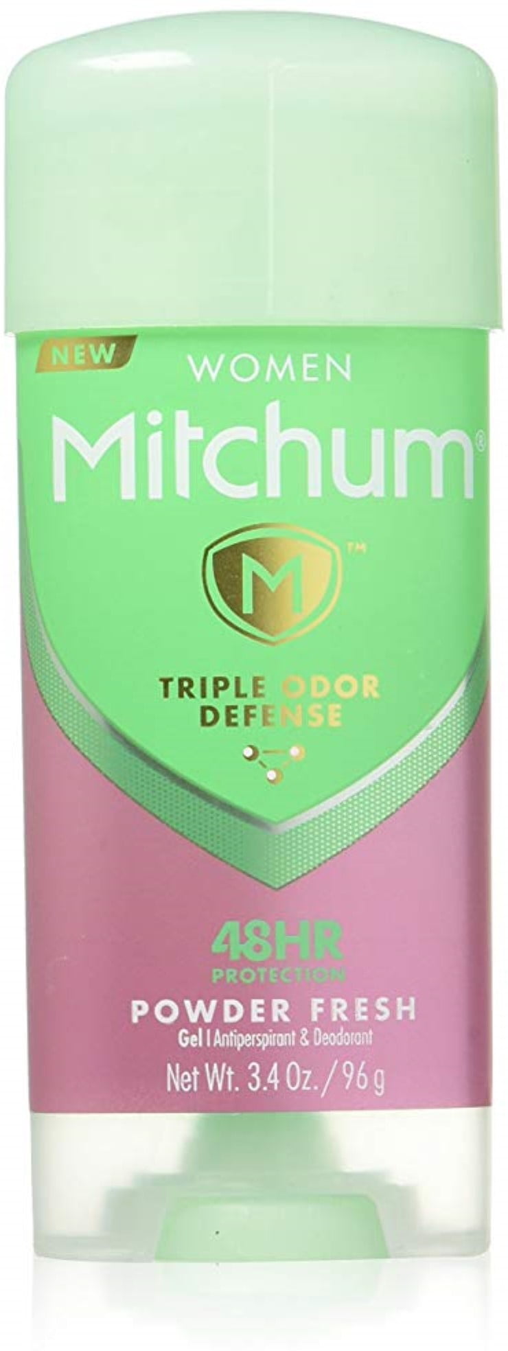 Mitchum For Women Anti-Perspirant Deodorant Clear Gel, Powder Fresh, 3. ...