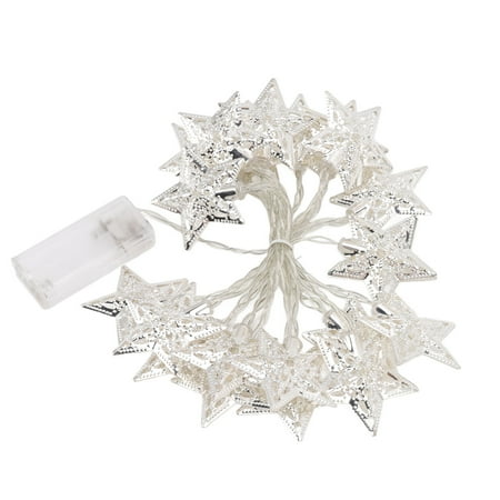 Star String Lights, 20 LEDs 3 Meters Hollow Prevent Overheating LED ...
