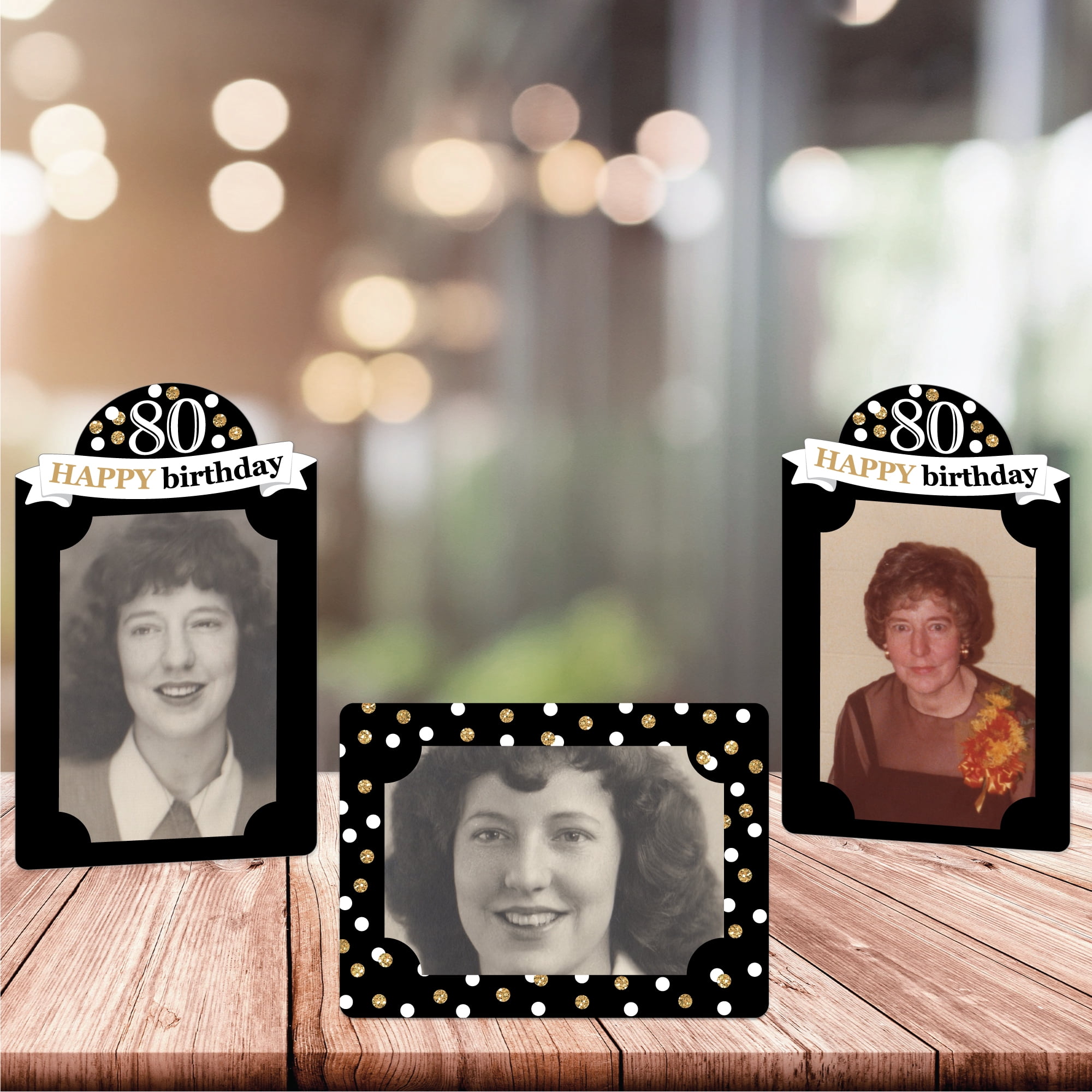 80th Birthday Borders And Frames