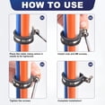 1005/16 Inch Stainless Steel Rubber Coated Cable Clamps - Pipe & Wire ...