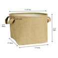 Household Essentials Round Soft-Side Burlap Basket - Walmart.com