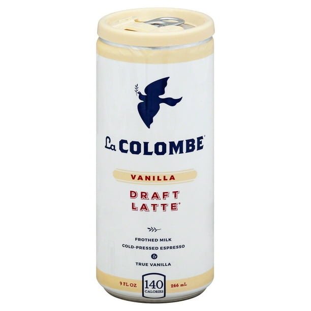 La Colombe Vanilla Draft Latte 9 oz Cans - Pack of 12 - Walmart.com ...