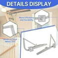 HECASA Attic Ladder Spreader Hinge Arms, Counter Balance Arms Hinge for ...