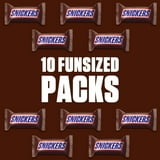 (3 pack) Snickers Fun Size Milk Chocolate Bars - 10 Ct - Walmart.com