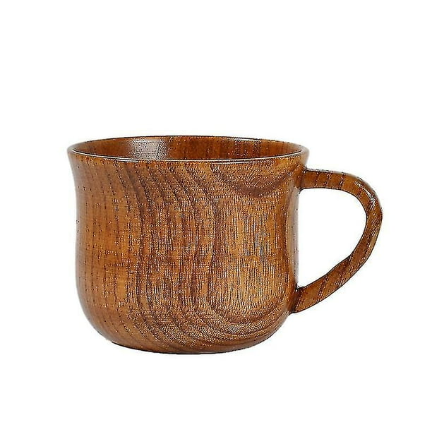 Jujube Wood Beer Cup Solid Practical Milk Coffee Tea Mug Eco-friendly ...