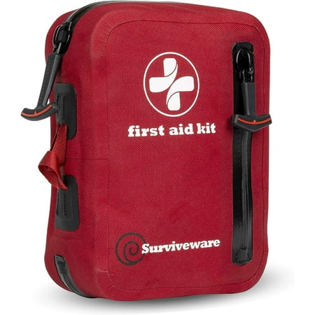 Waterproof Premium First Aid Kit for Cars, Boats, Trucks, Hurricanes ...
