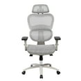 Techni Mobili High Back Mesh Executive Office Chair with Neck Support ...