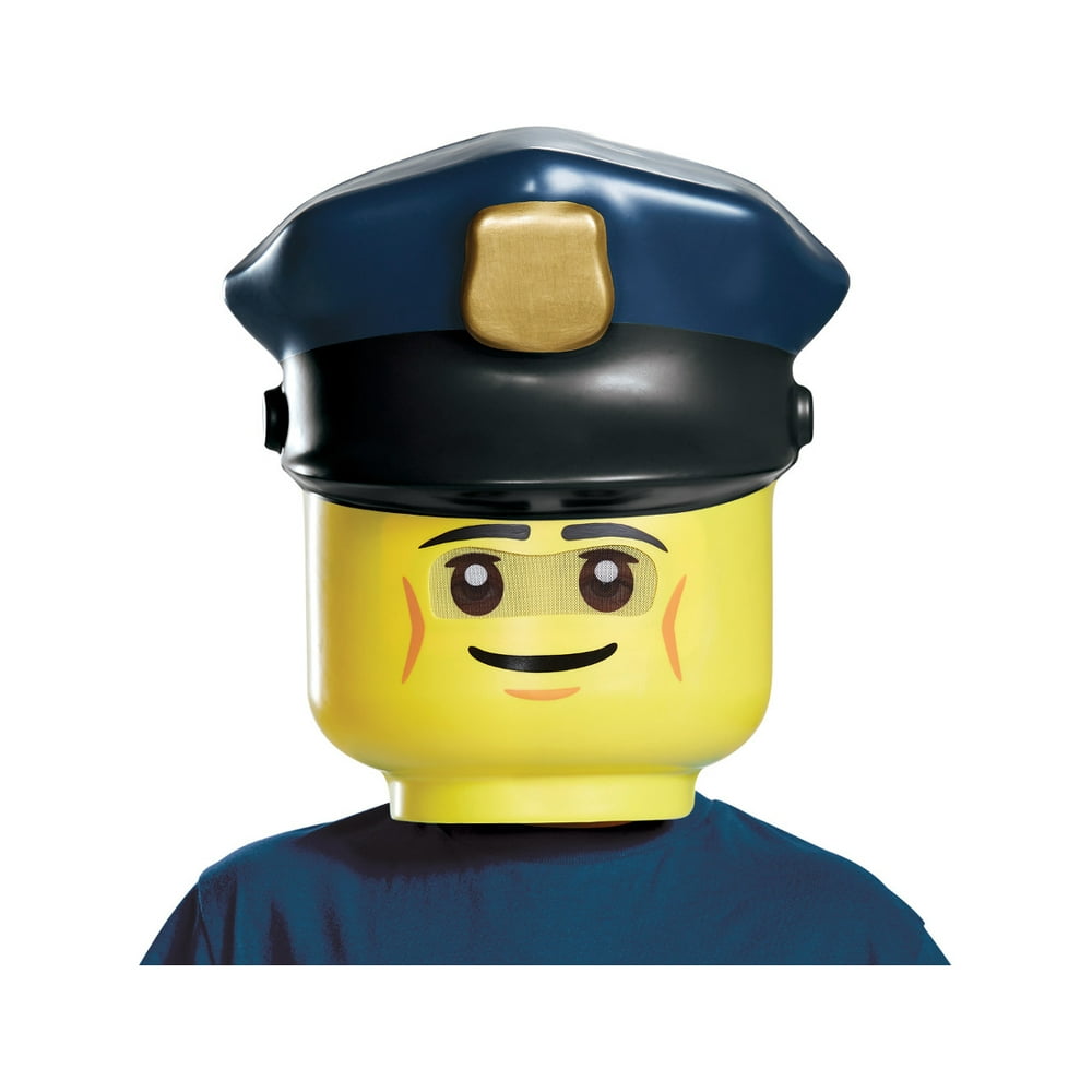 Child's LEGO® Iconic Characters Police Officer Mask Costume Accessory ...