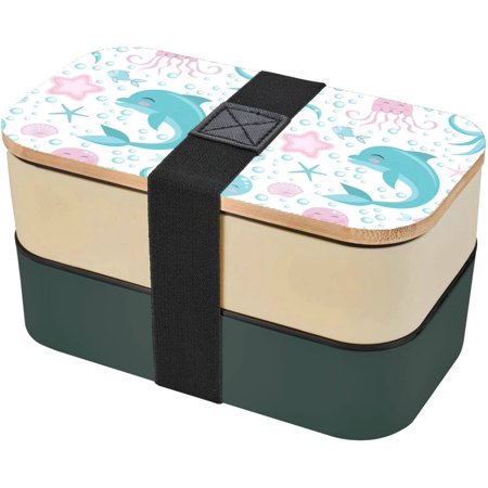 Kids Ben o Box Car oon Cu e Wa er Crea ure Dolphin Easy Lunchboxes wi h ...
