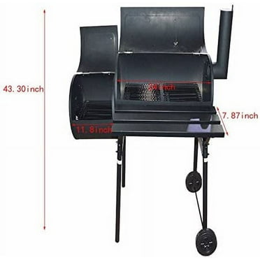 Mr. Bar-B-Q WAD2021ES 22-Inch Wood Burning Outdoor Fireplace - Black ...