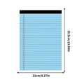 Horizontal Line Notepad Set | High-Quality A3 & A4 Tear-off Planner ...