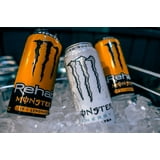 Monster Energy Monster Rehab Tea Lemonade Energy Drink 15.5 Fl Oz Pack ...