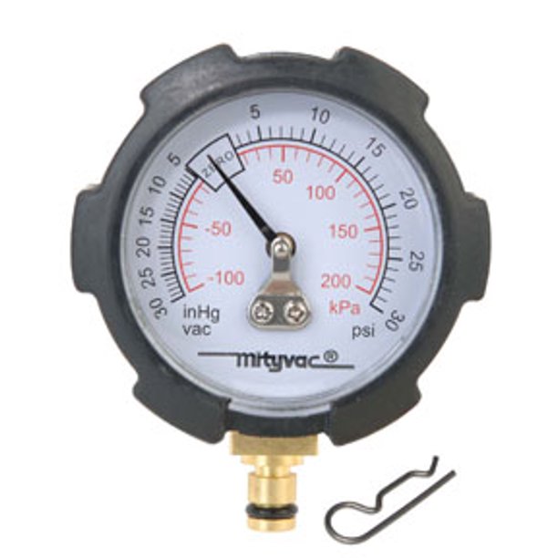 Compound Vacuum/Pressure Gauge, PSI/in-Hg - Walmart.com