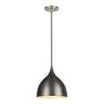 Aspen Creative 61086, One-Light Hanging Mini Pendant Ceiling Light, 9 3 ...