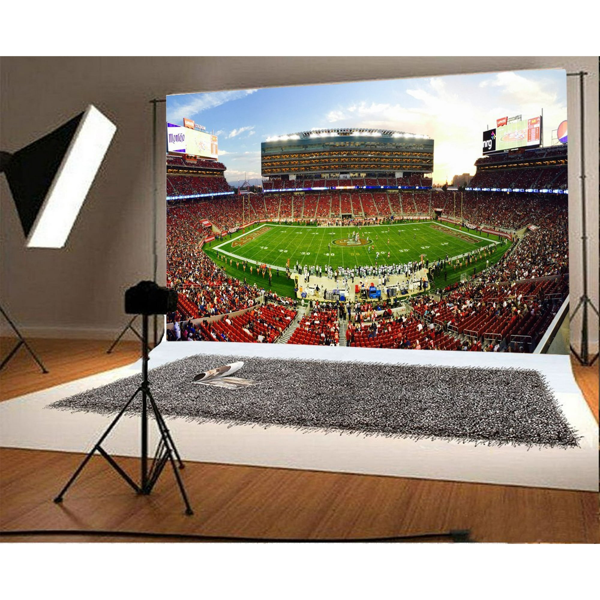 Stadium Crowd Backdrop