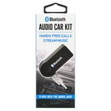 iWorld Bluetooth Audio Car Kit, Stream Music and Calls Hands Free ...