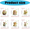 2D Flat Acrylic Keychain Aesthetic Keychain Accessories Car Key Rings ...