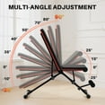 Simenmax Adjustable Weight Bench for Home Gym, 9-Position Incline ...