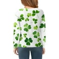 CCRFTGI St Patrick's Day Long Sleeve Shirts for Girls Trendy Irish ...