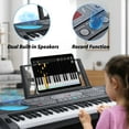 Easoger Electric Piano 61-Key Keyboard with 200 Voices 200 Rhythms ...