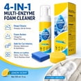 4-in-1 Multi-Enzyme Foam Cleaners, 3 Pack 5.07 fl oz All-Purpose ...