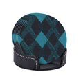 6-Piece Set Of Round Coasters Water-Resistant Leather Double-Sided Non ...