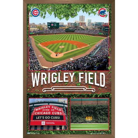 MLB Chicago Cubs - Wrigley Field 19 Wall Poster, 2 | Walmart Canada