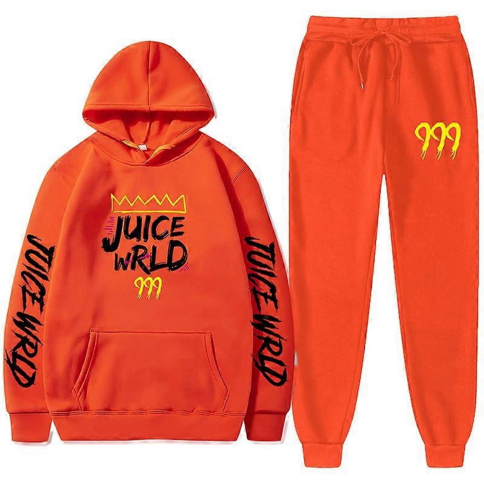 New Juice World Hoodie Suit Sweatshirt + Jogging Pants Juice Wrld Juice ...