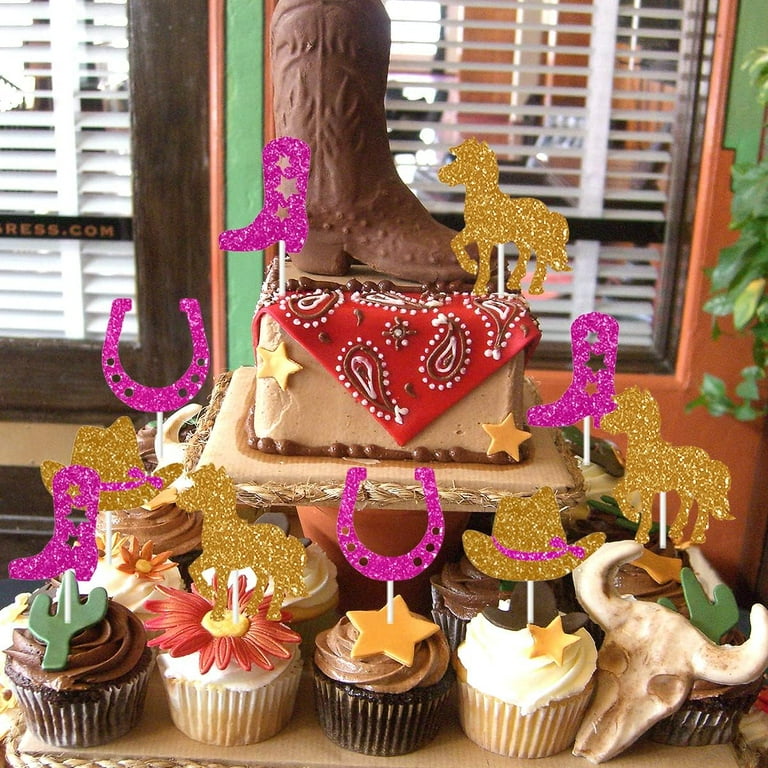 Cowgirl Boot Cakes
