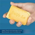 Sulfo Lo Sulfur Cleansing Bar Soap, Medicated for Face and Body, 3.5 ...