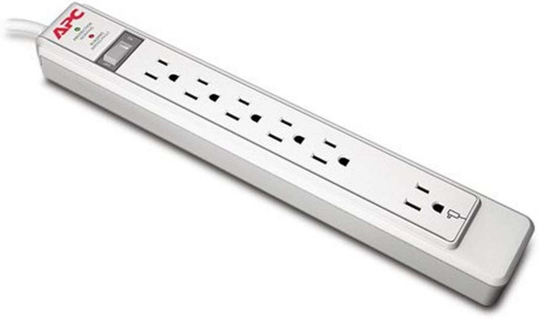 HELISICoil P6N Surge Protection Suppressor 4 Feet 6 Outlets with ...