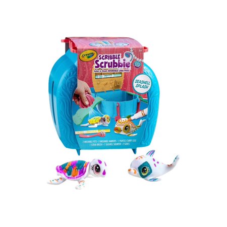 Crayola Scribble Scrubbie - Pets Seashell Splash Playset | Walmart Canada