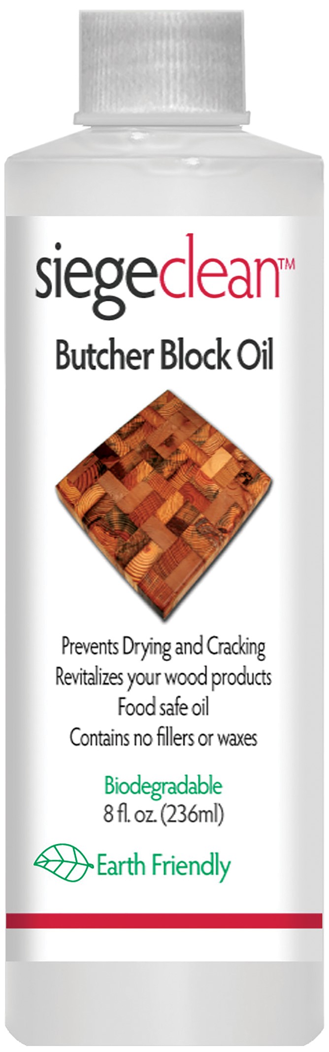 Siege Clean Butcher Block Oil, 8 Oz - Walmart.com